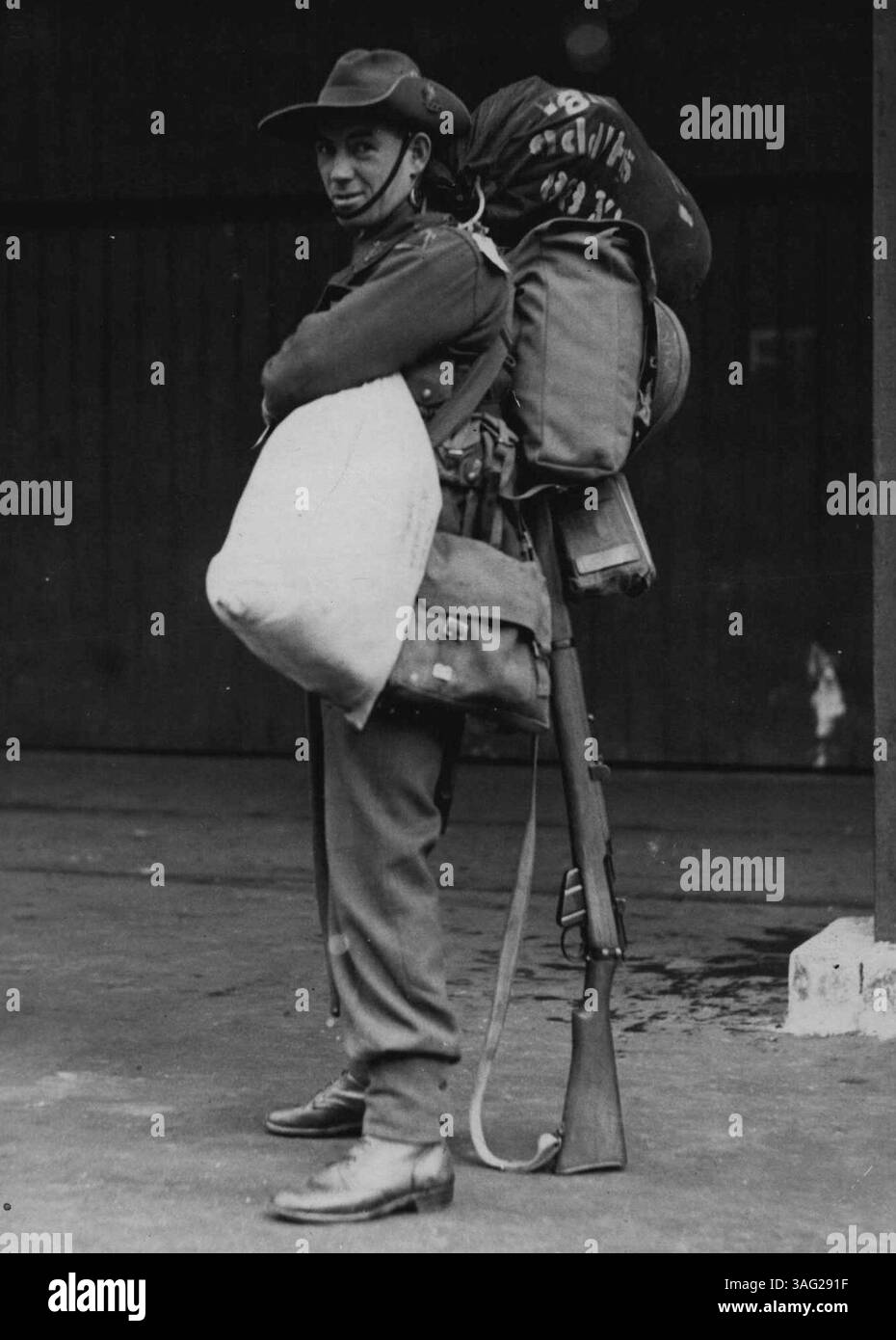 An Old Soldier's although the soldier is not so old. While waiting to ...