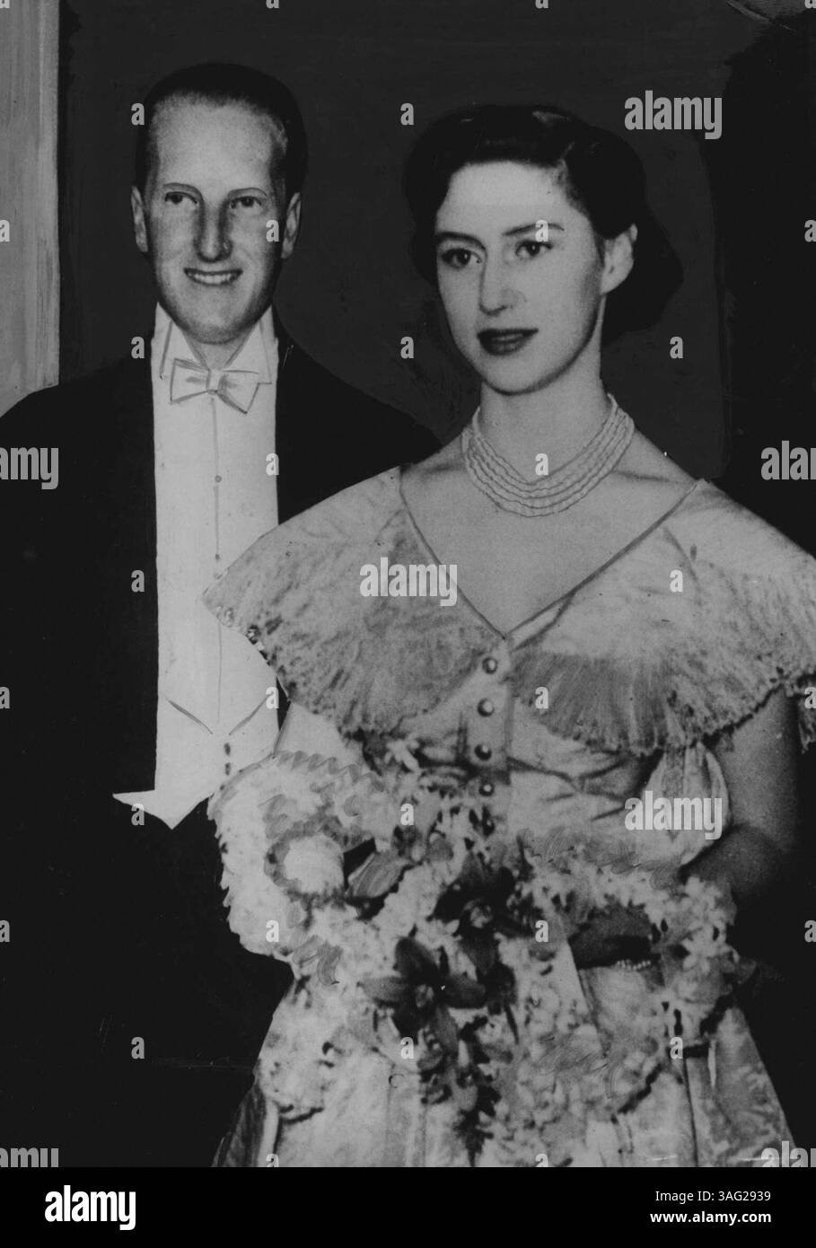 Princess Margaret with the Earl of Dalkeith, whose surprise journey to ...