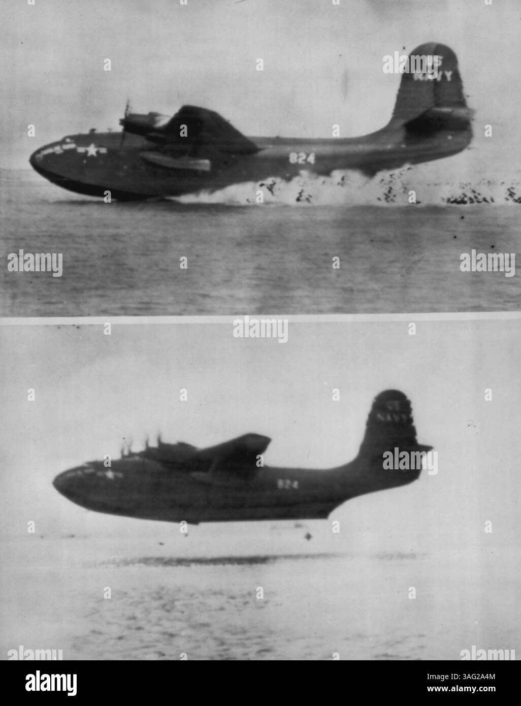 Giant flying boat starts hi-res stock photography and images - Alamy
