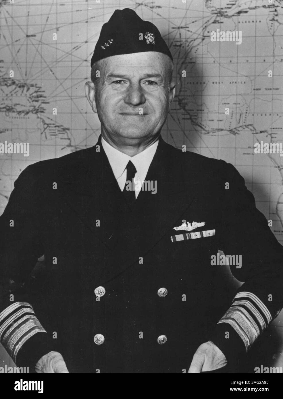 U.S. Navy's Supply Chief in South Pacific: Vico Admiral William L ...