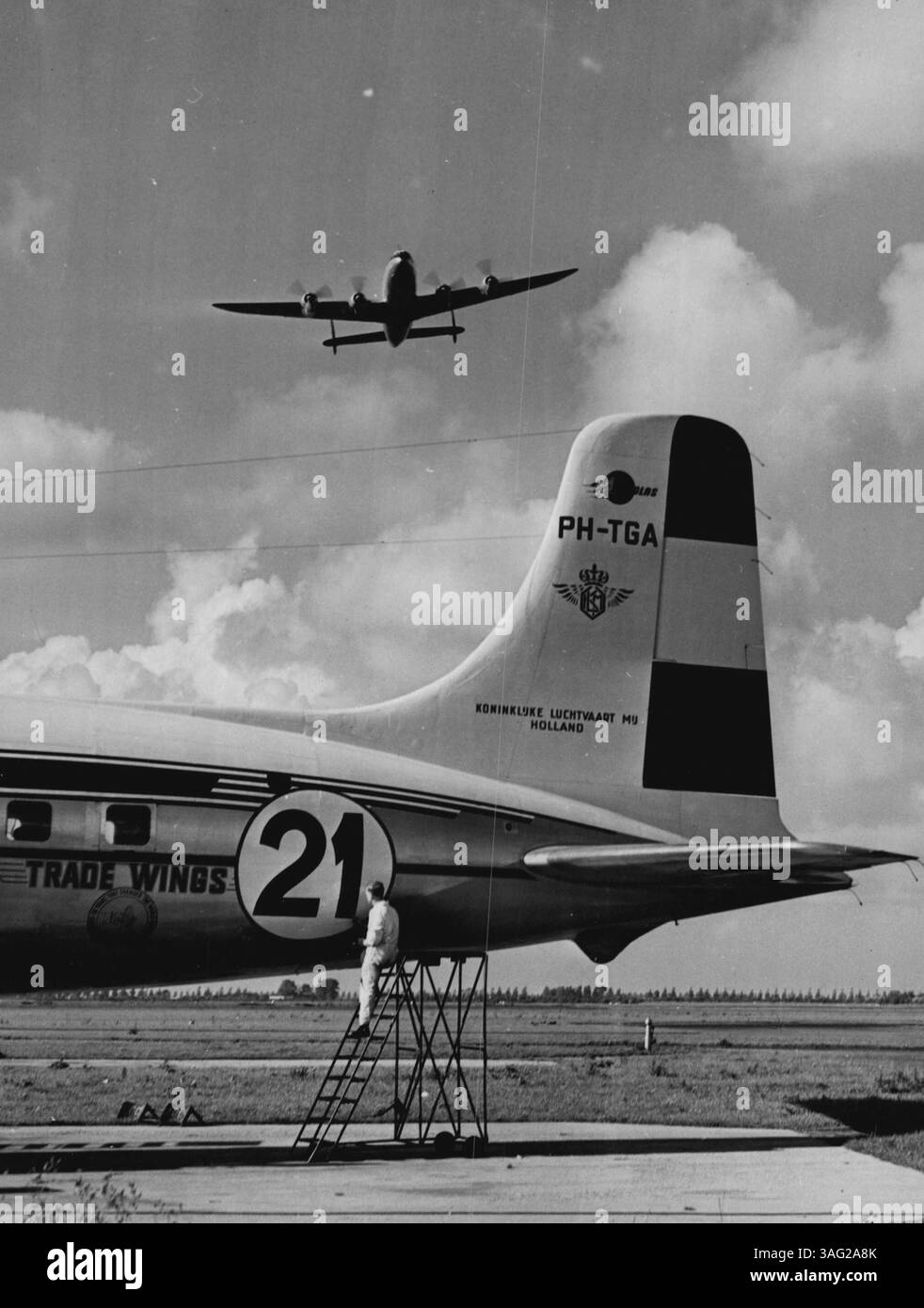 Aviation 817B - DC6A "Lift Master" - K.L.M. Royal Dutch Airlines - DC9 ...