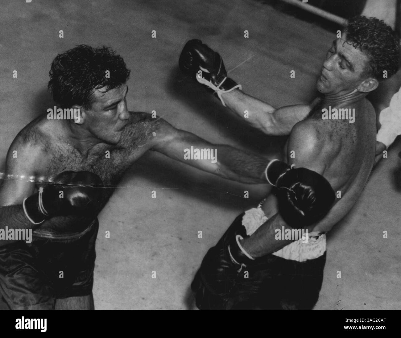 Augustin Argote threw many Punches at Darby at the Stadium last night ...