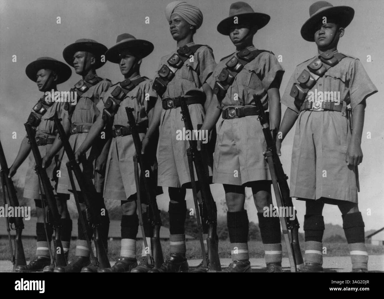 Burma Troops 1942. Various Indian and Burmese frontier force troops ...