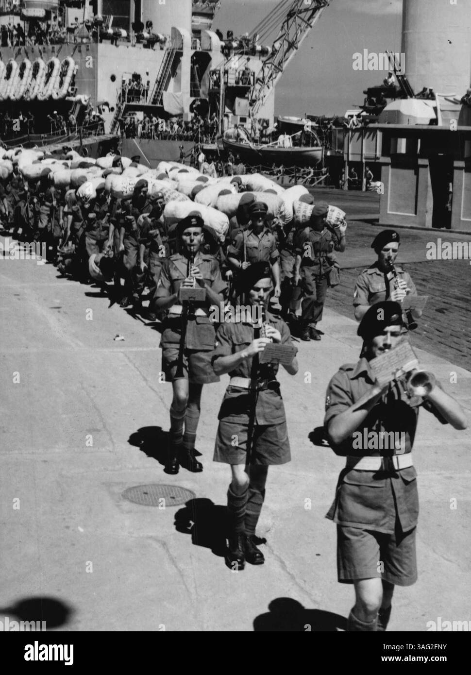 British Troops Leave Hong Kong To Fight In Korea -- The Men of the ...