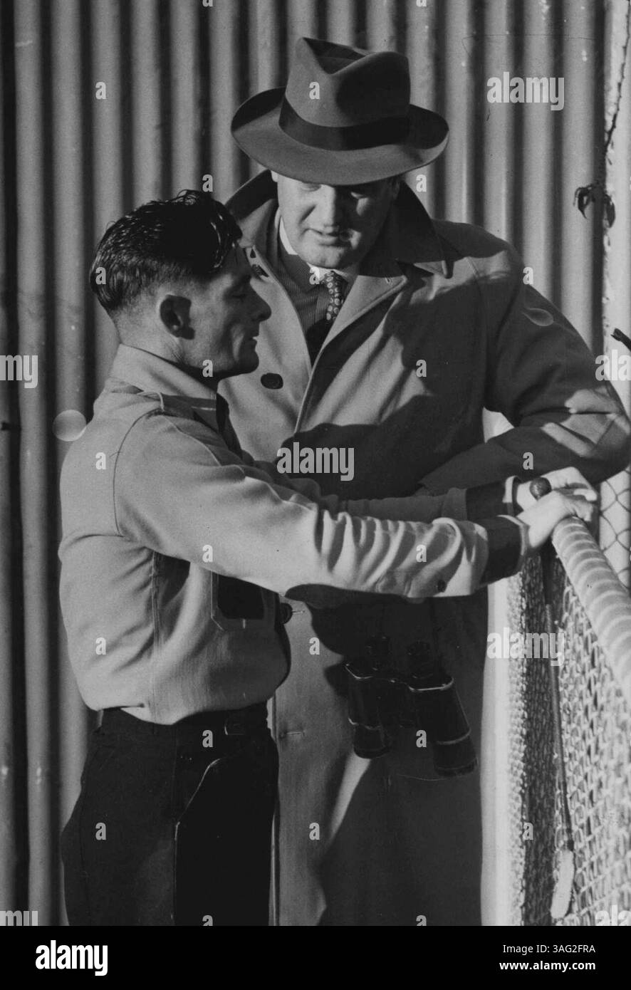 Mr. Arthur Browning and Jockey E .J. Fordyce discuss good is ideas ...