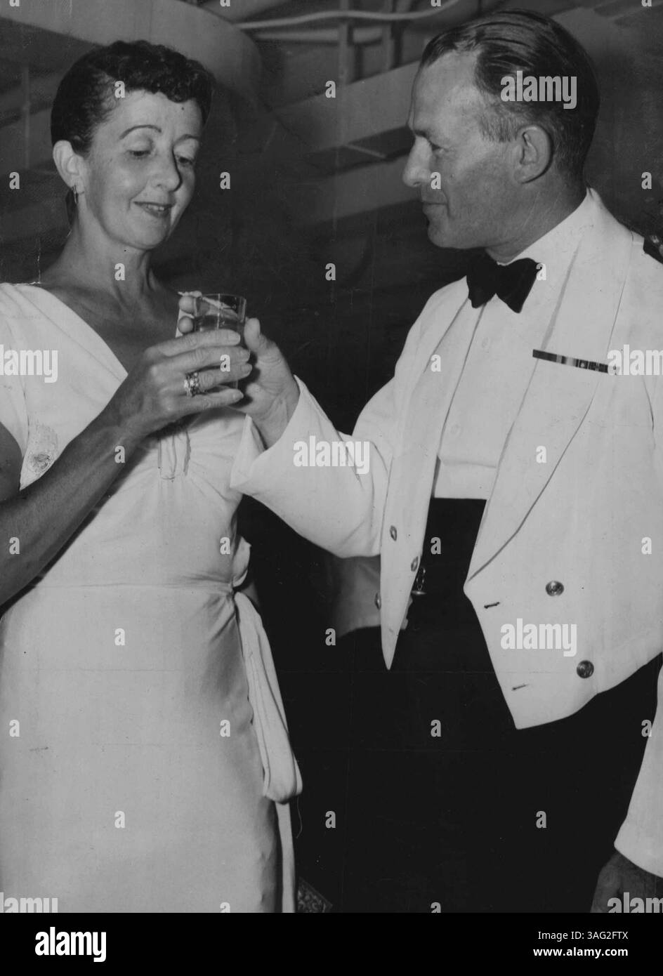 Captain and ***** H. J. Buchanan. Commander-officer of HMAS Sydney ...