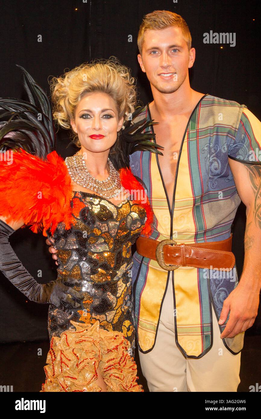 Suzanne Collins,Dan Osborne at Photocall for Jack and the Beanstalk ...