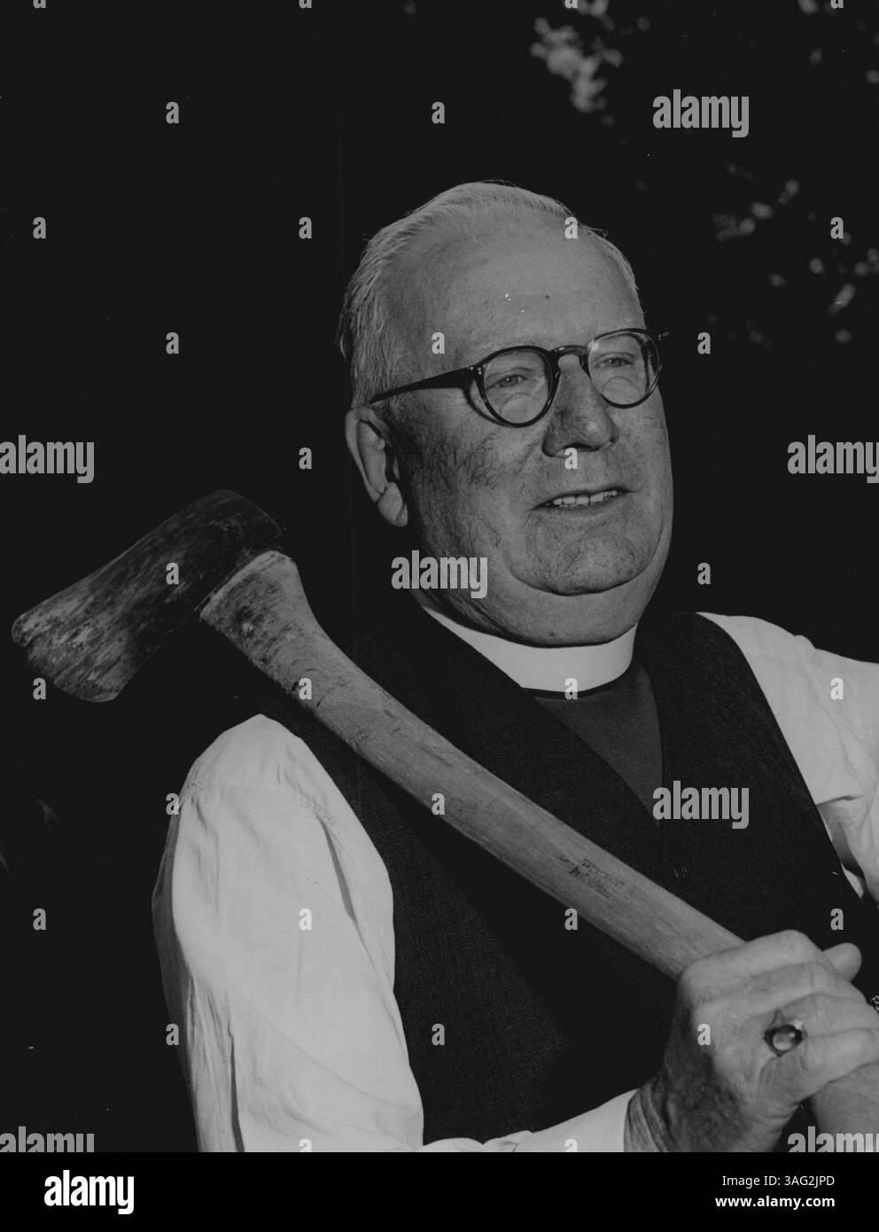 Bishop Burgmann. June 06, 1952 Stock Photo - Alamy
