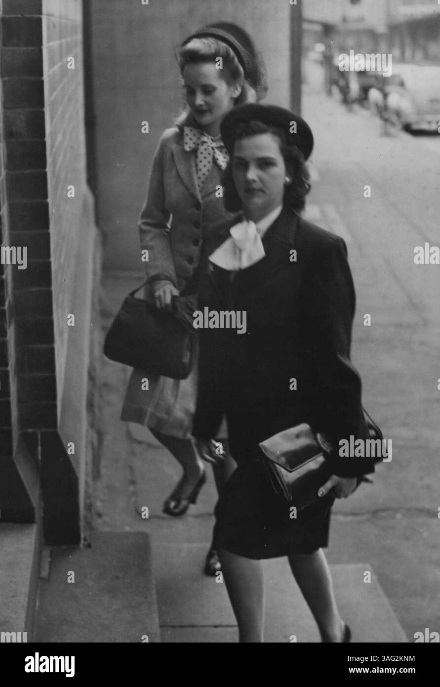 Mrs. Mavis Grey. Who is to be called as a witness. October 31, 1946 ...