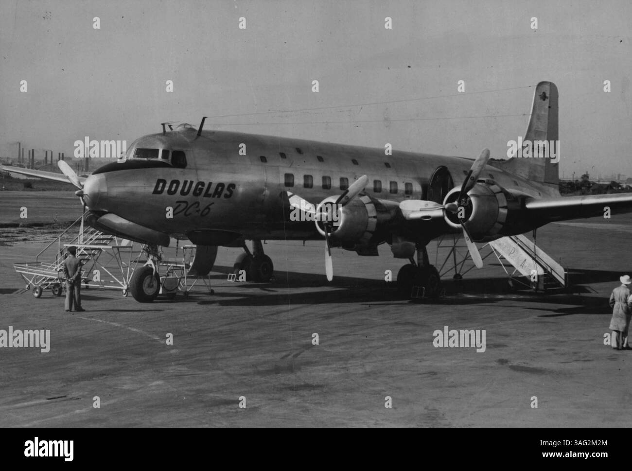 The Douglas DC6 which was bought by the Australian Government at cost ...