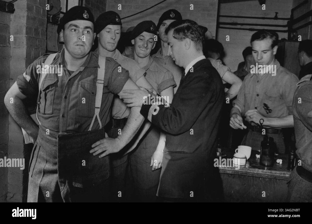 British Royal Marines Commando For Korea -- Some of the Royal Marine ...