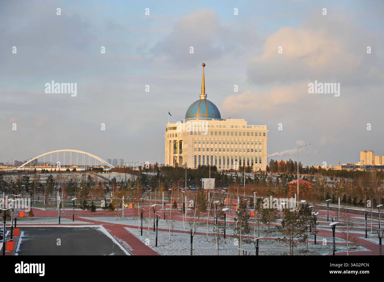 The building of the residence of the President of the Republic of ...