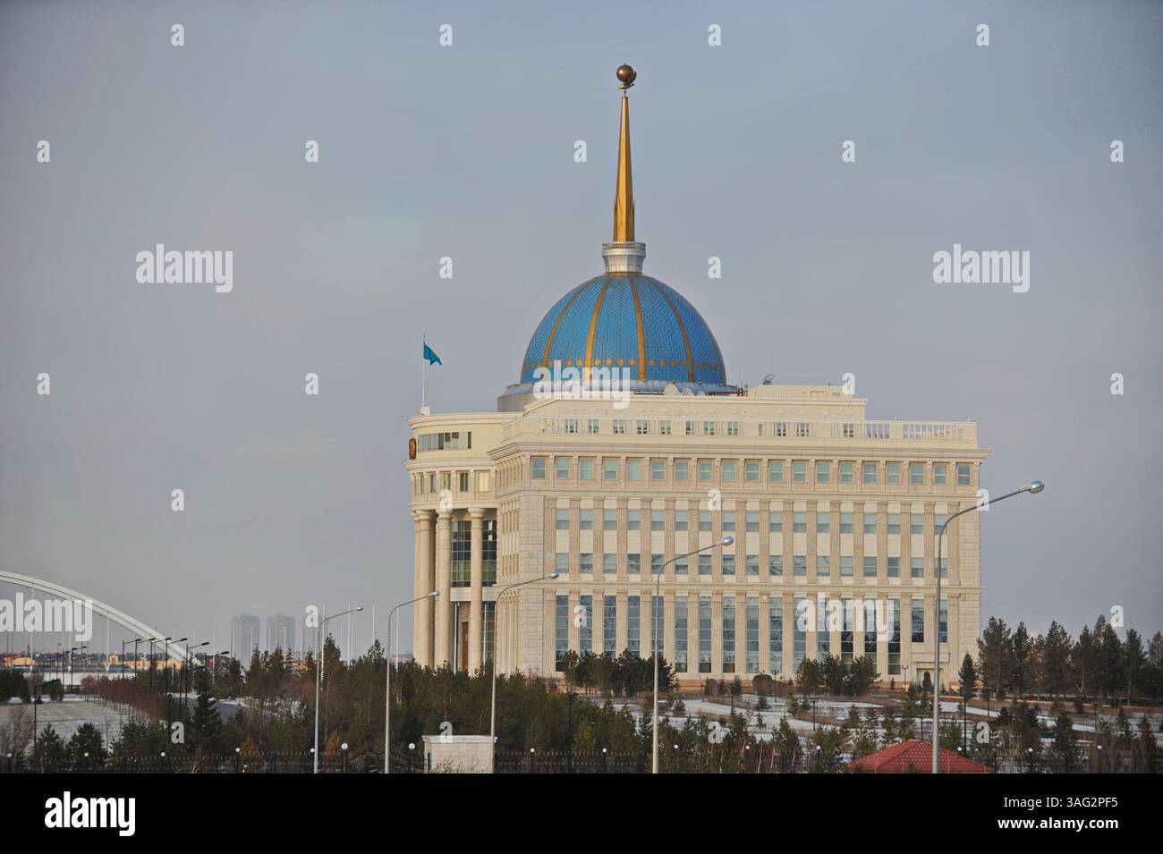 The building of the residence of the President of the Republic of ...