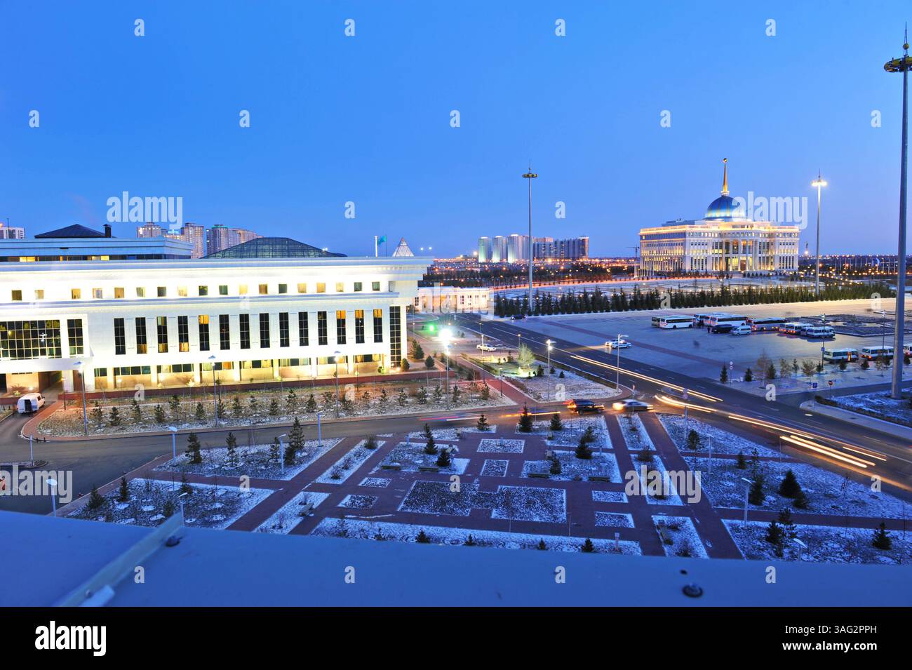 The building of the residence of the President of the Republic of ...