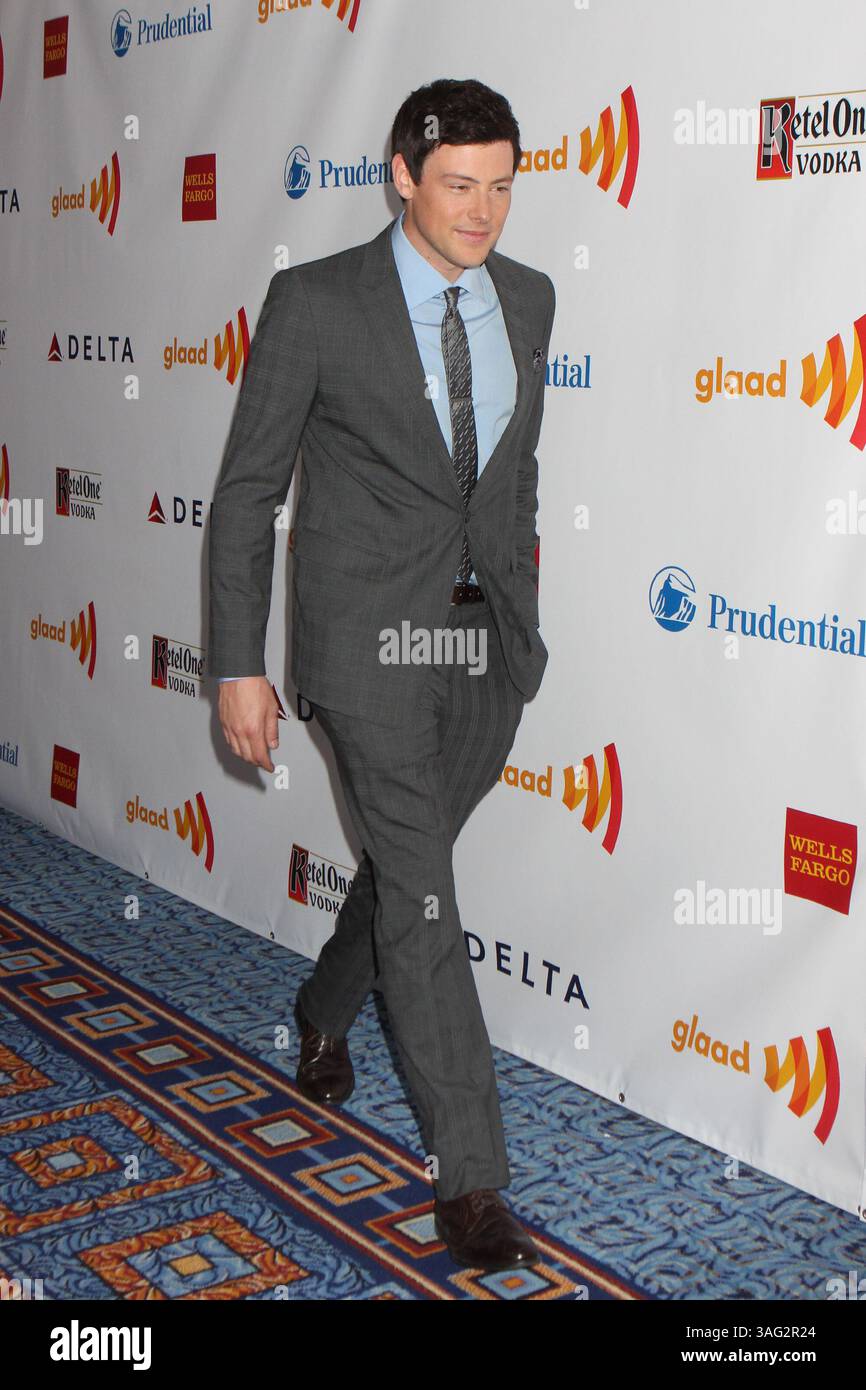 March 24, 2012 - New York, New York, U.S. - CORY MONTEITH arriving at ...