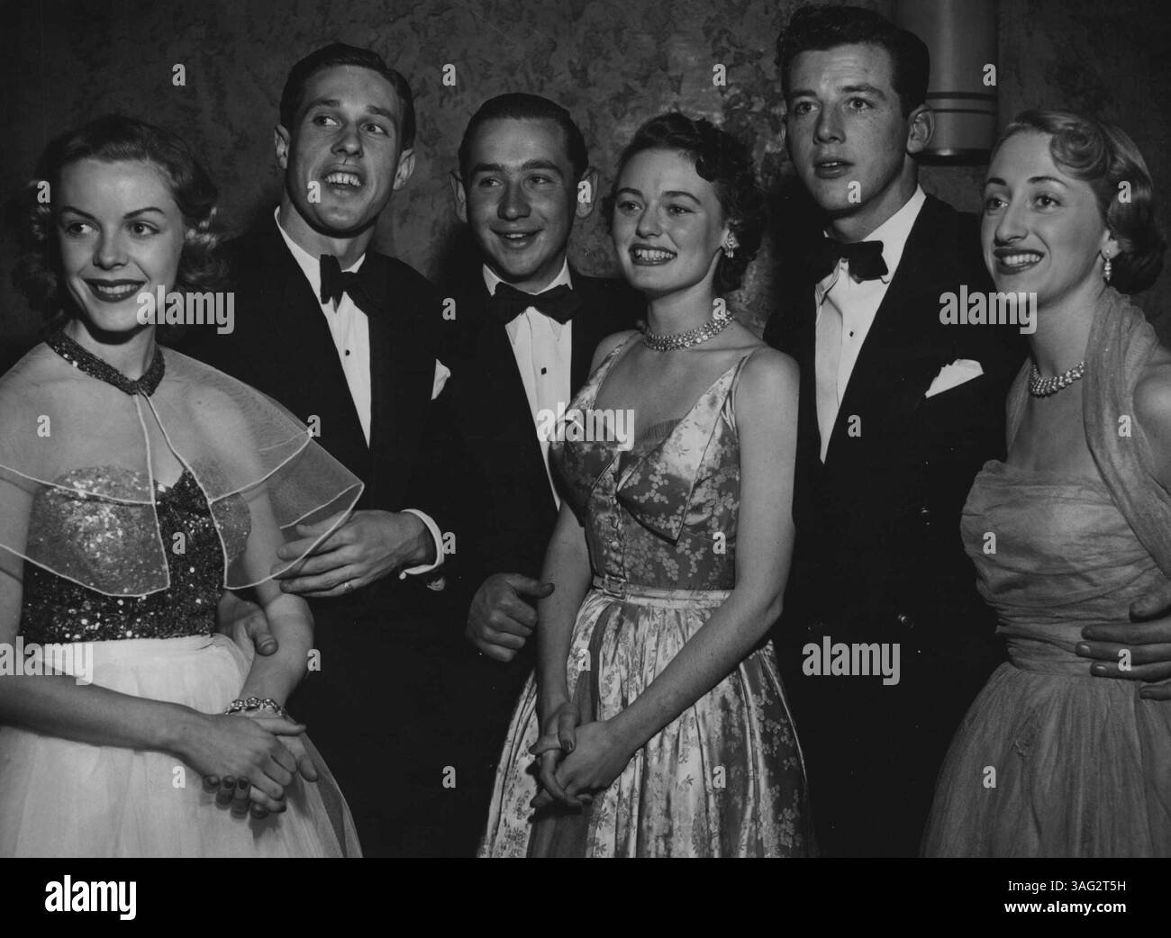 Sydney's loveliest girls in glamorous frocks were among the 800 guests ...