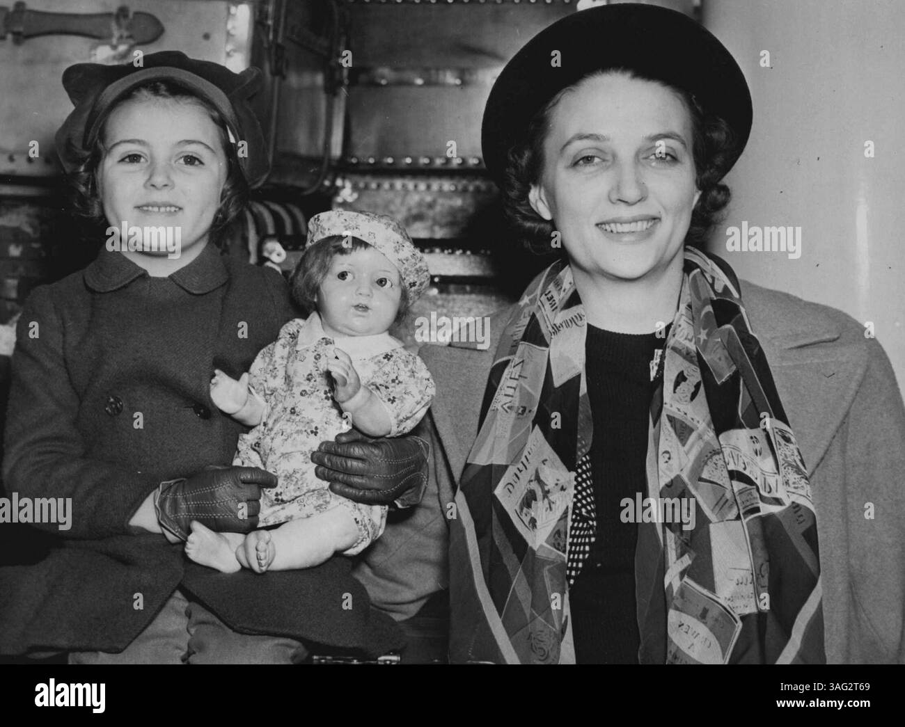 On way to home "Down under" Mrs. J. Broadbent wife of a prominent ...