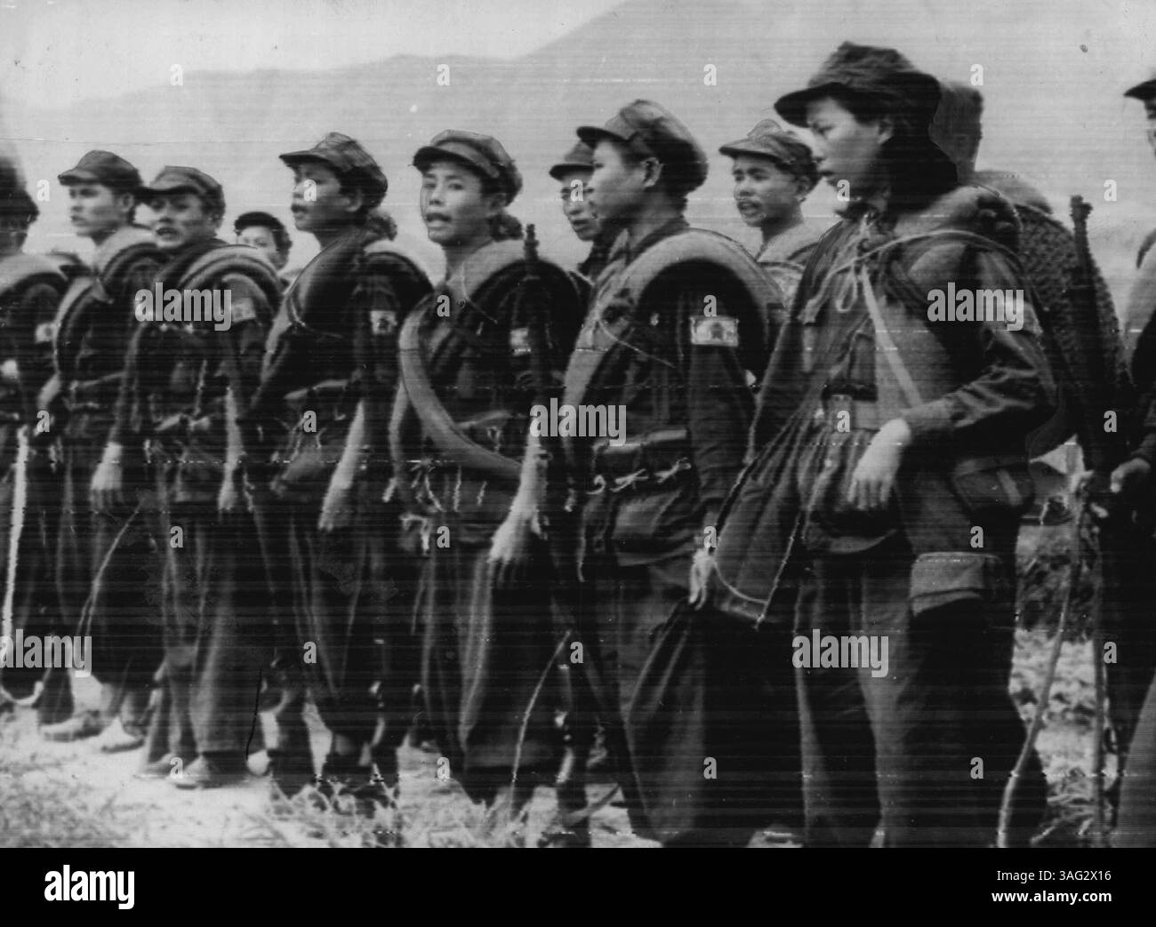 Victory Song - Chinese Communist forest on arrival at the British ...