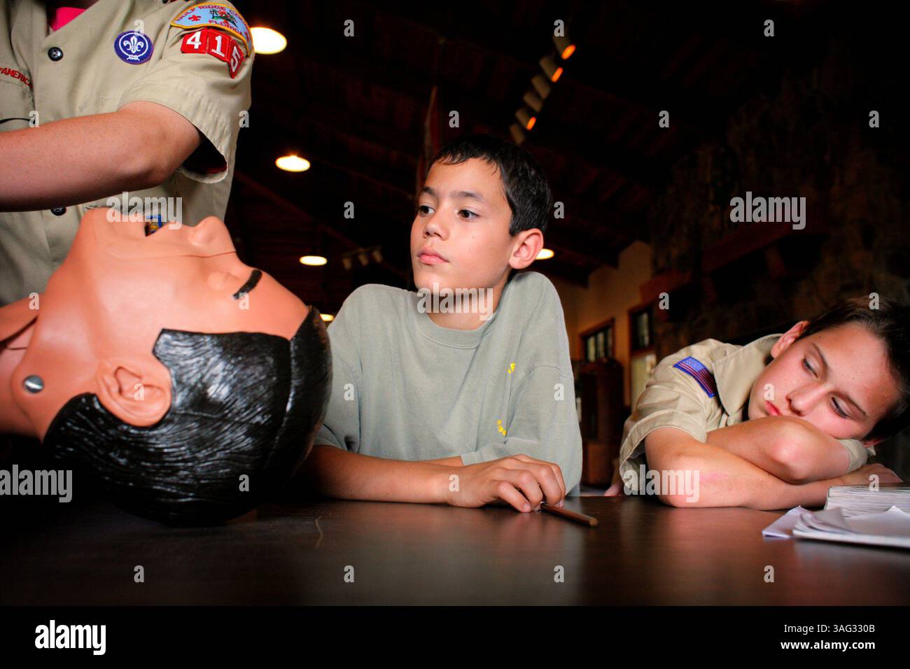CAPTION: (11/05/2005 Spring Hill) Scout James Tanner (cq from subject ...