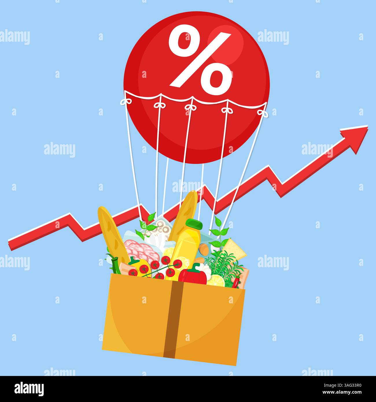 Financial balloon vector vectors Stock Vector Images - Alamy
