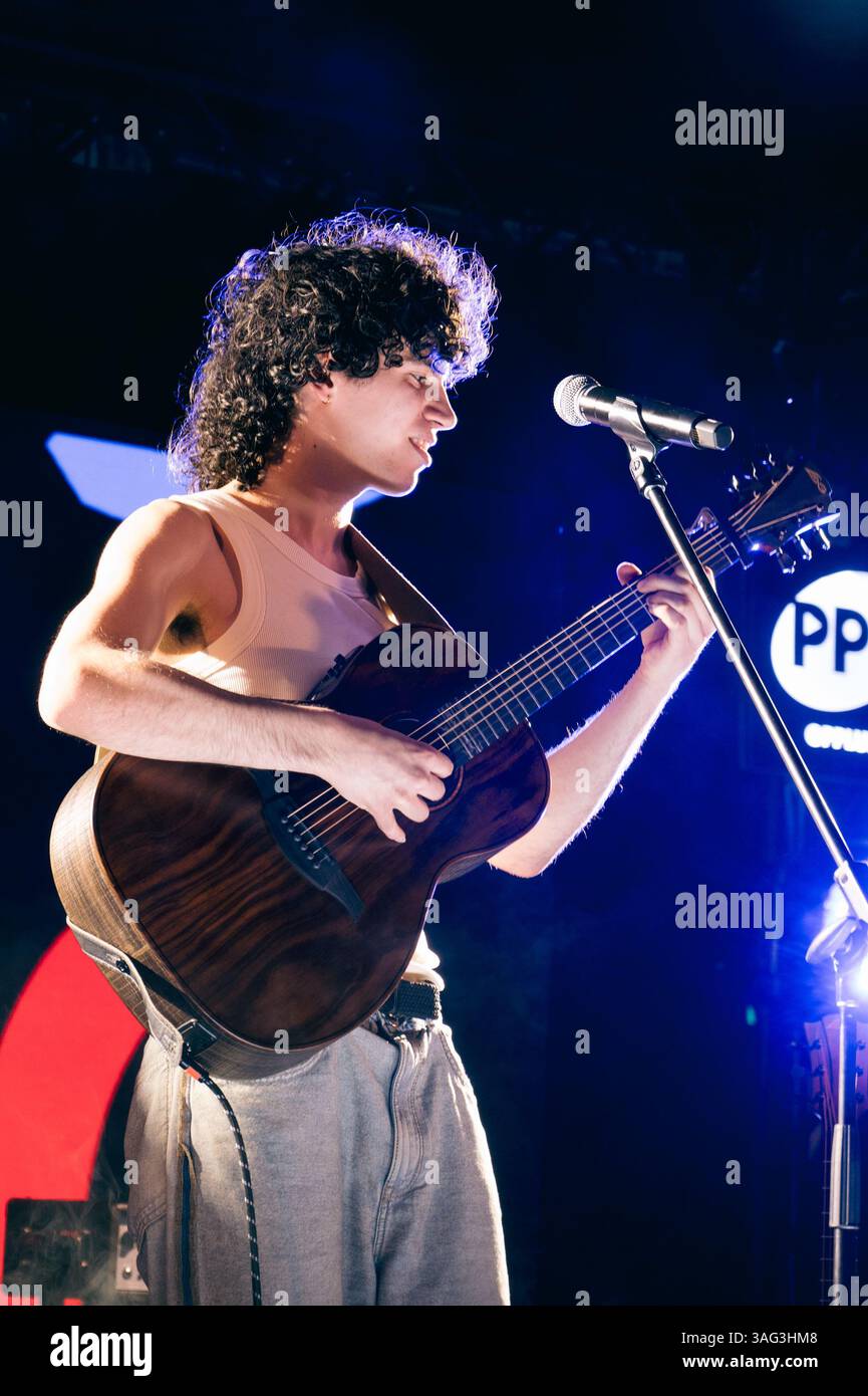 Jacob Alon performs at the British Music Embassy during SXSW 2025 in ...