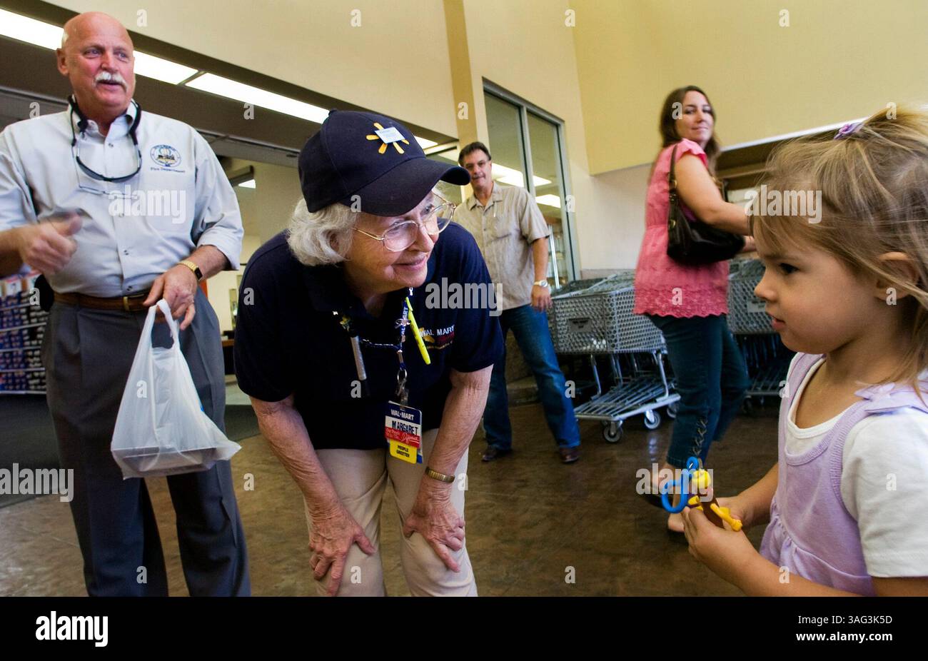 Walmart greeter hi-res stock photography and images - Alamy