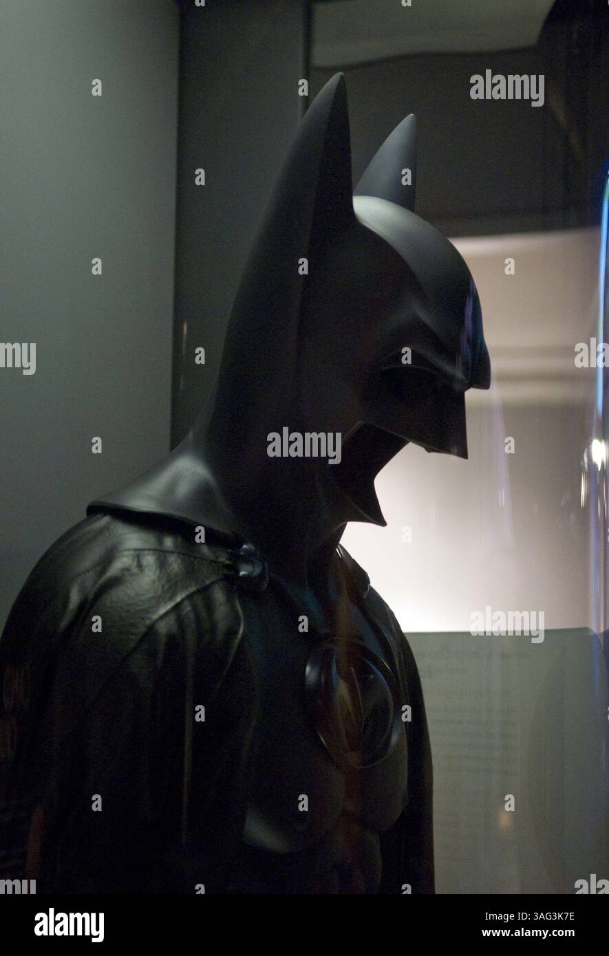 Costume worn by George Clooney as Batman in the film Batmen & Robin ...