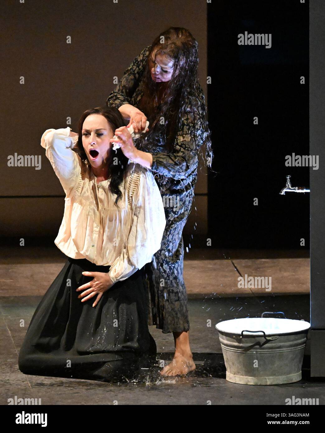 Photo rehearsal for the opera 'Khovanshchina' by Modest Mussorgsky as ...