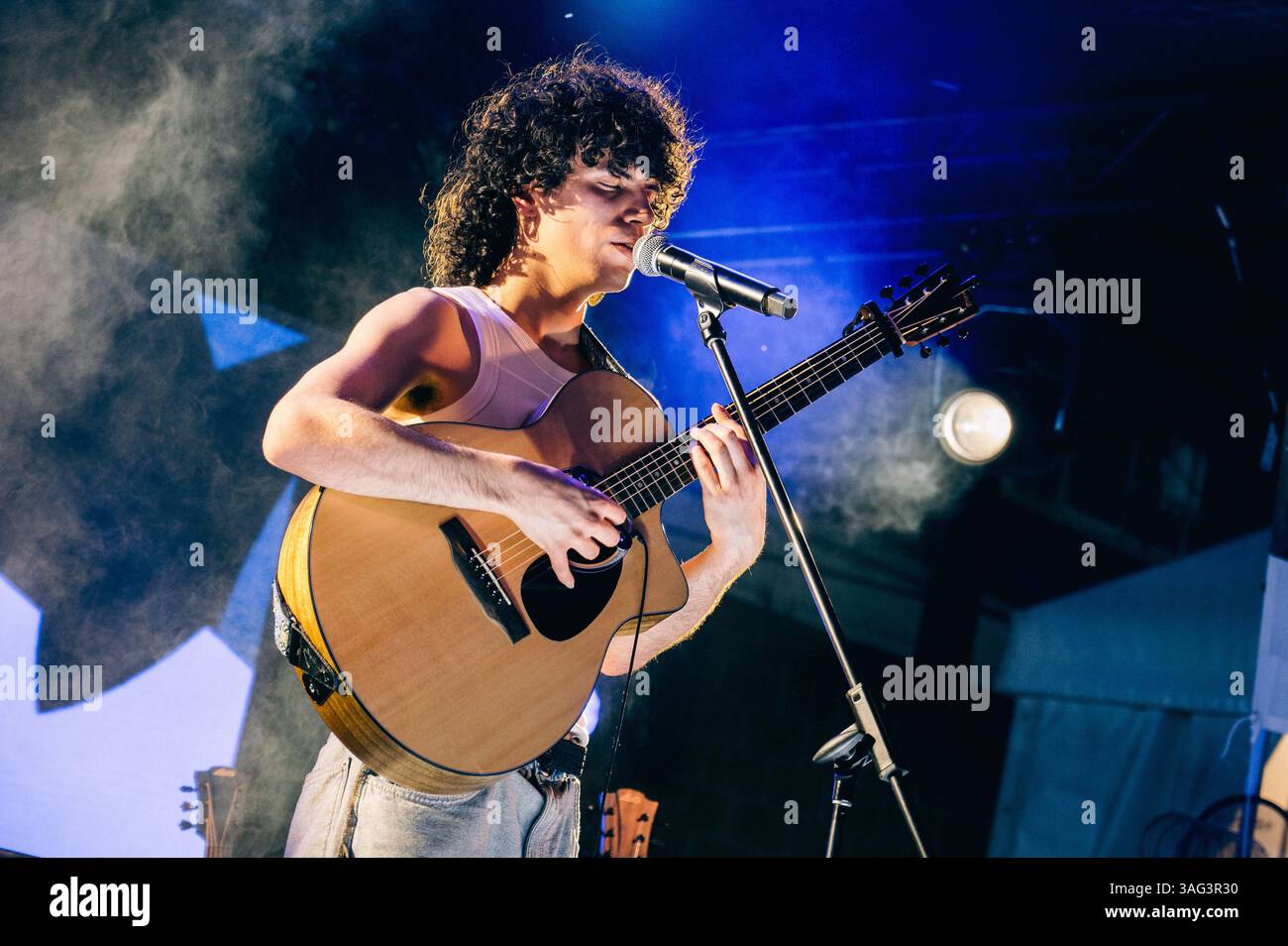 Jacob Alon performs at the British Music Embassy during SXSW 2025 in ...