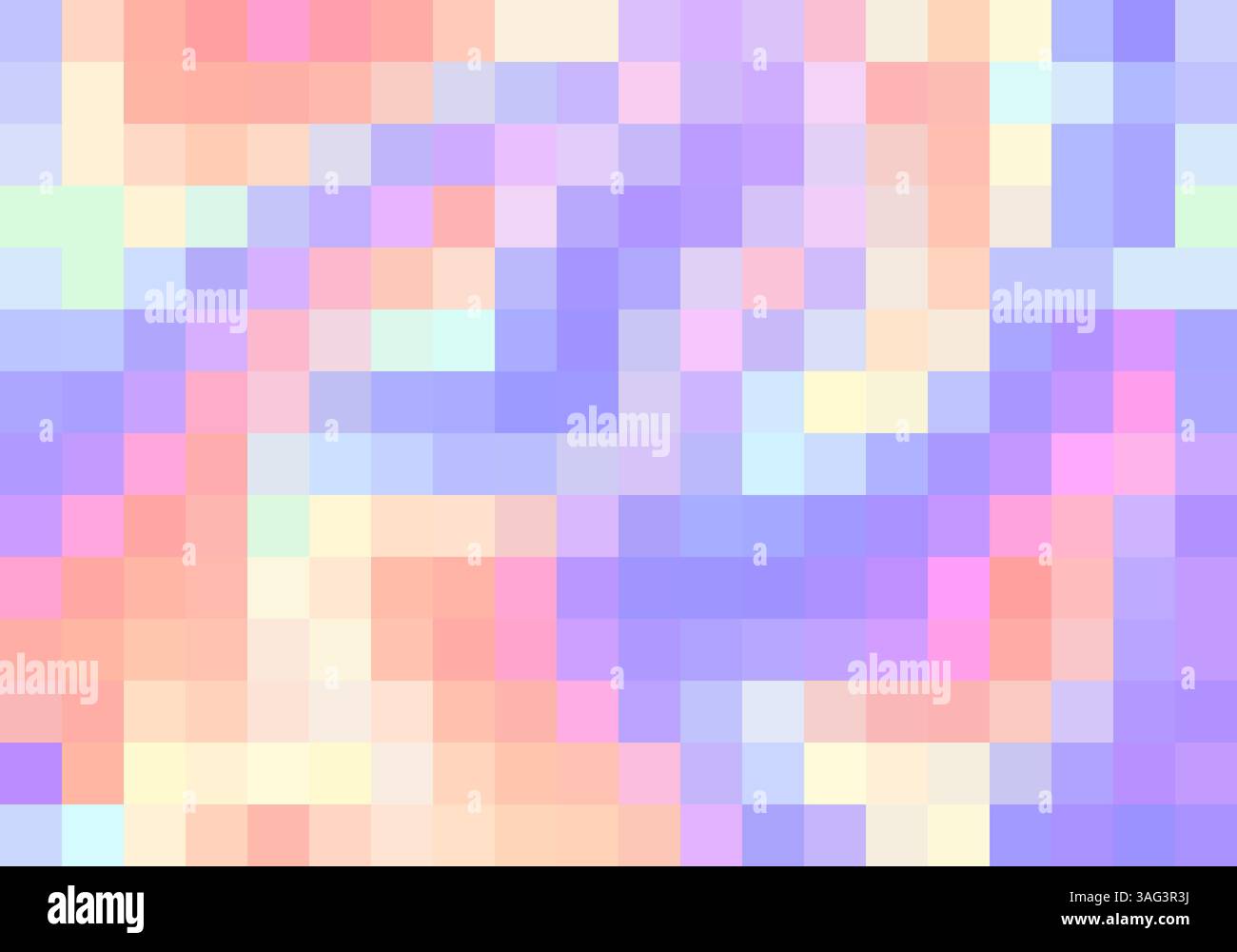 Vector seamless abstract rainbow background in pixel style. Colorful ...