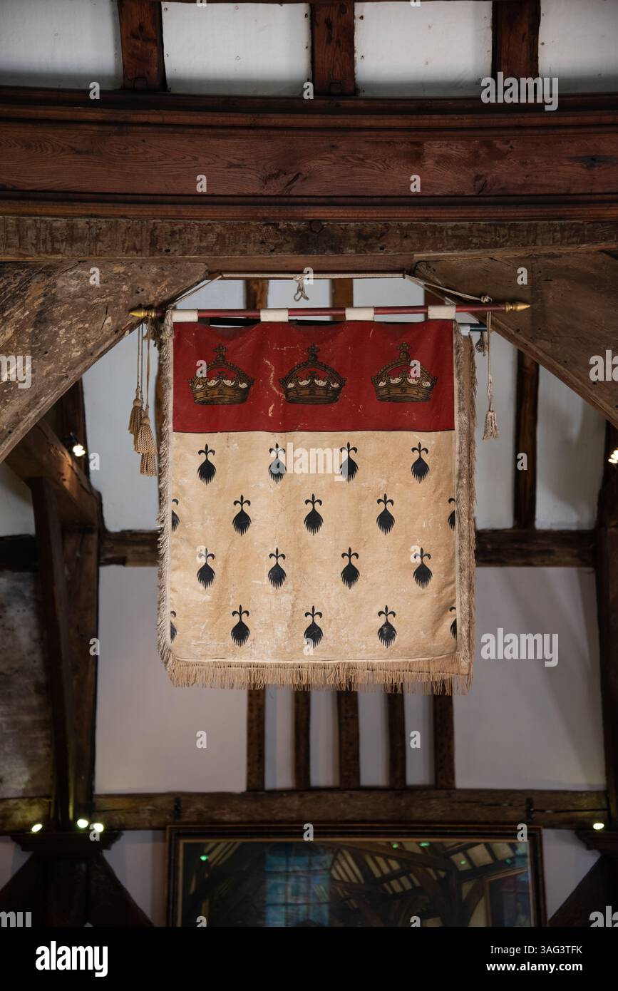 Guild Banner, The Great Hall, Merchant Adventurers’ Hall, York, England ...