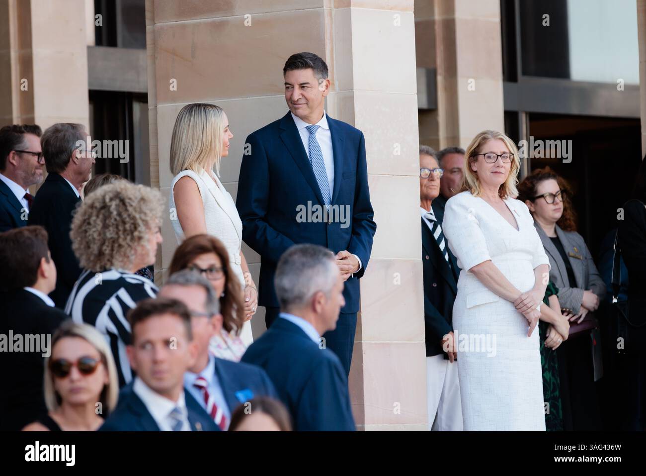 Western Australia Liberal leader, Basil Zempilas is seen during the ...