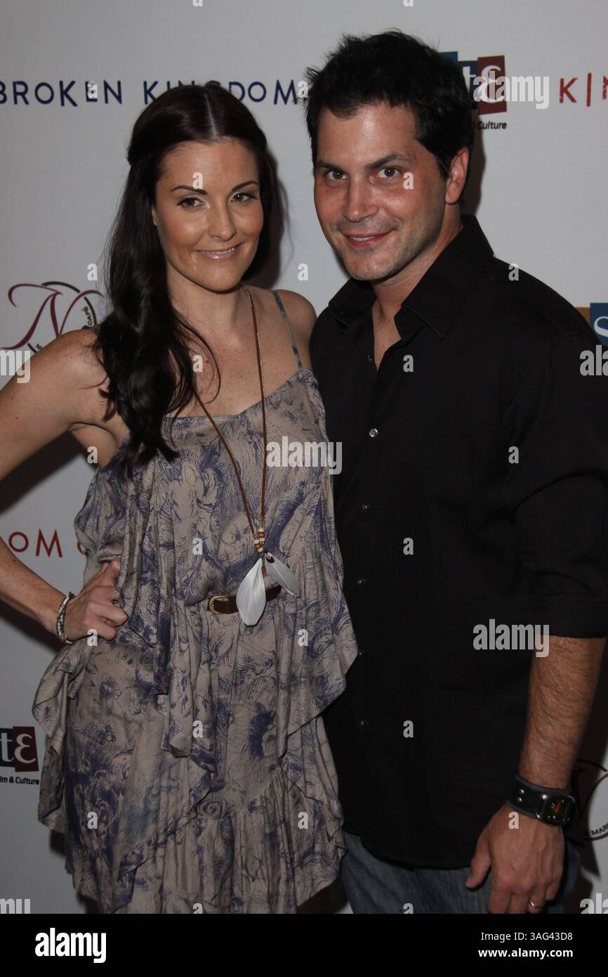 Rileah vanderbilt and adam green hi-res stock photography and images ...