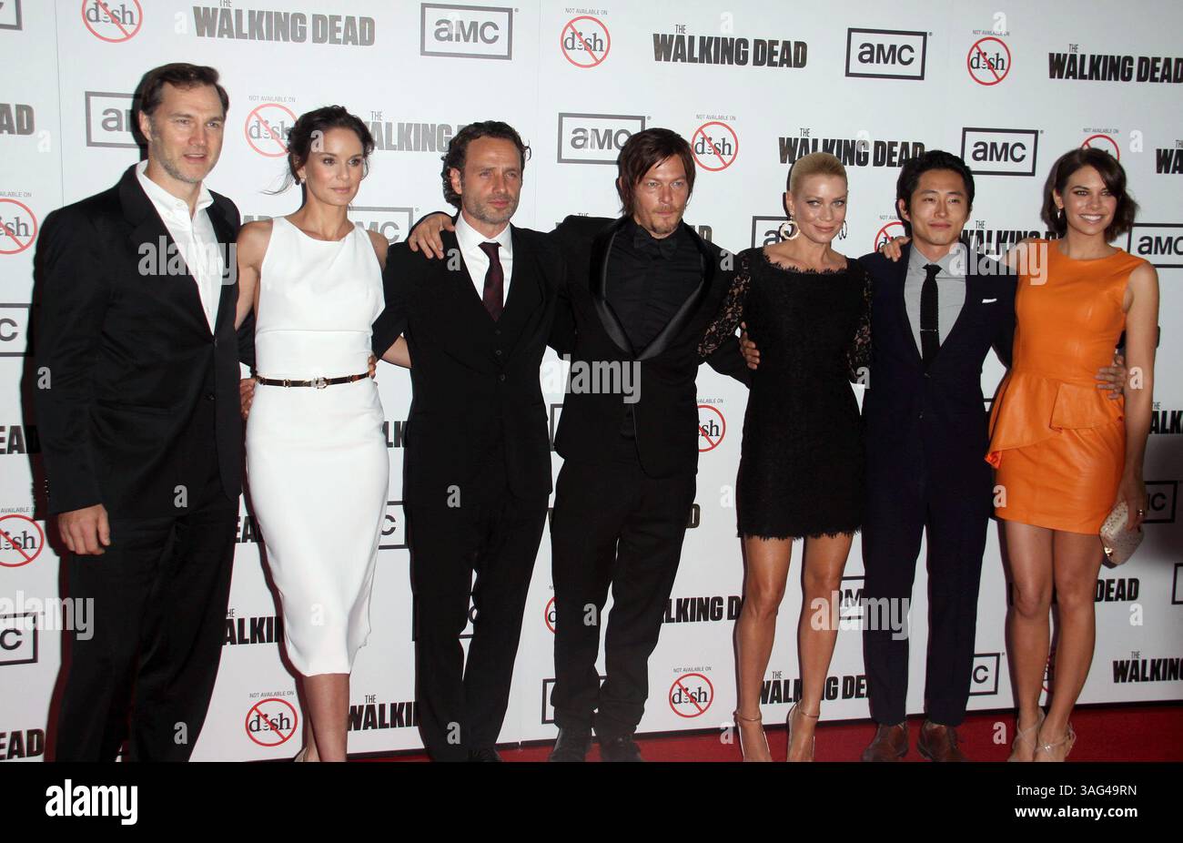 Oct. 4, 2012 - Los Angeles, California, U.S. - Actors DAVID MORRISSEY ...