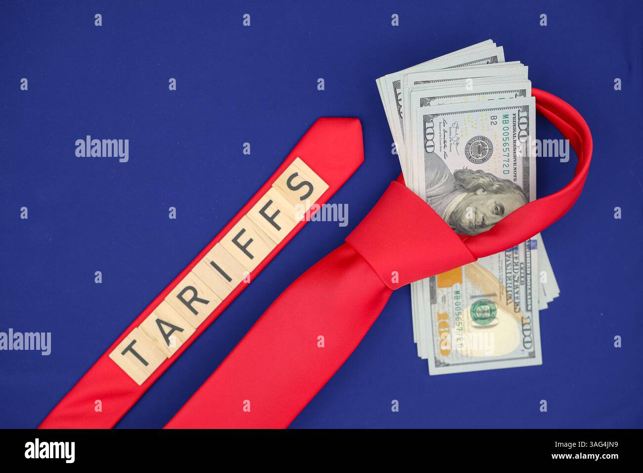 Conceptual Image Representing Financial Pressure and Economic ...