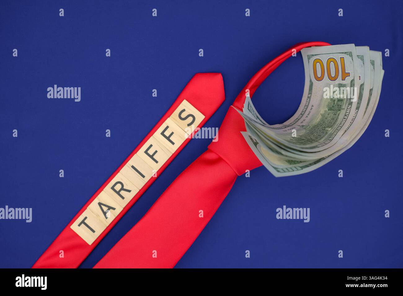 Conceptual Image Representing Financial Pressure and Economic ...