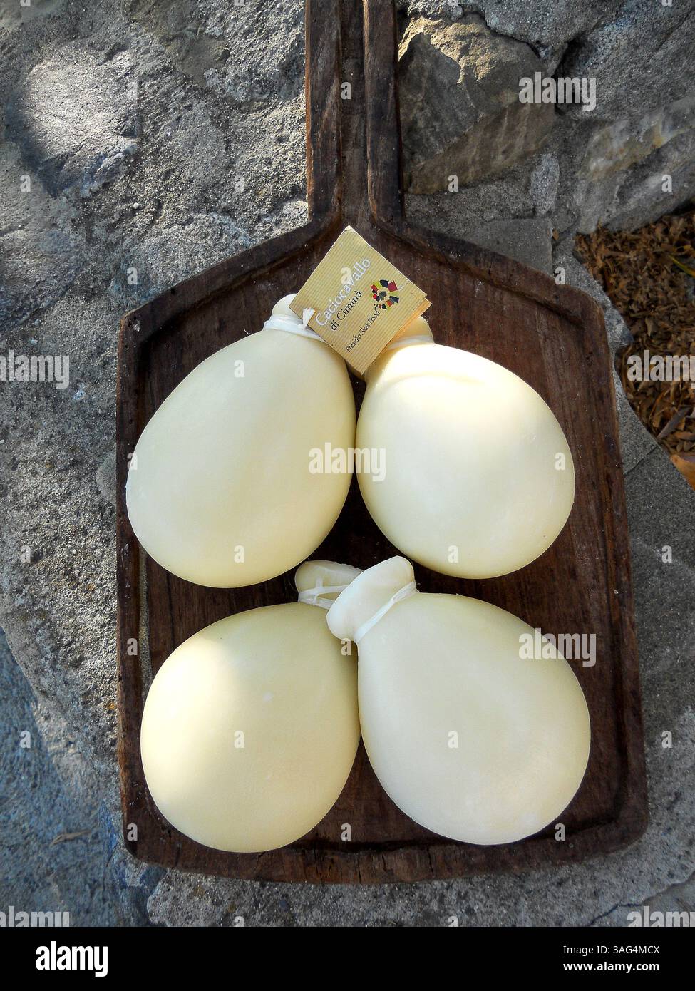 Italy Calabria Cheese "Caciocavallo" of Ciminà Stock Photo - Alamy
