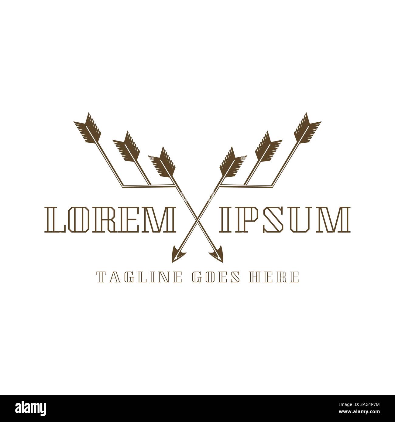 Deer Antler Moose Reindeer Horn with Arrowhead Illustration for ...