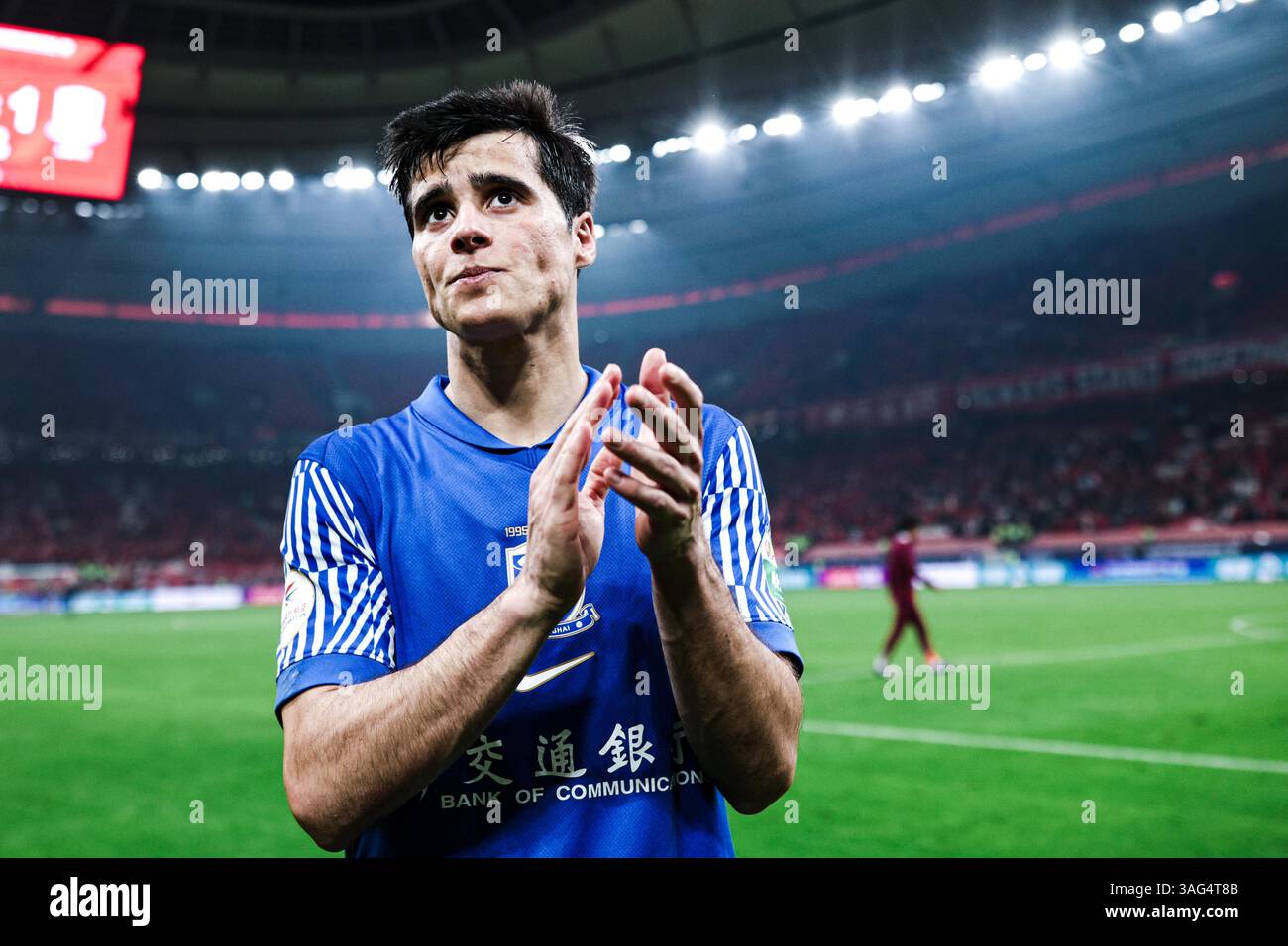 Shanghai Port Football Club 1-1 draw Shanghai Shenhua Football Club at ...