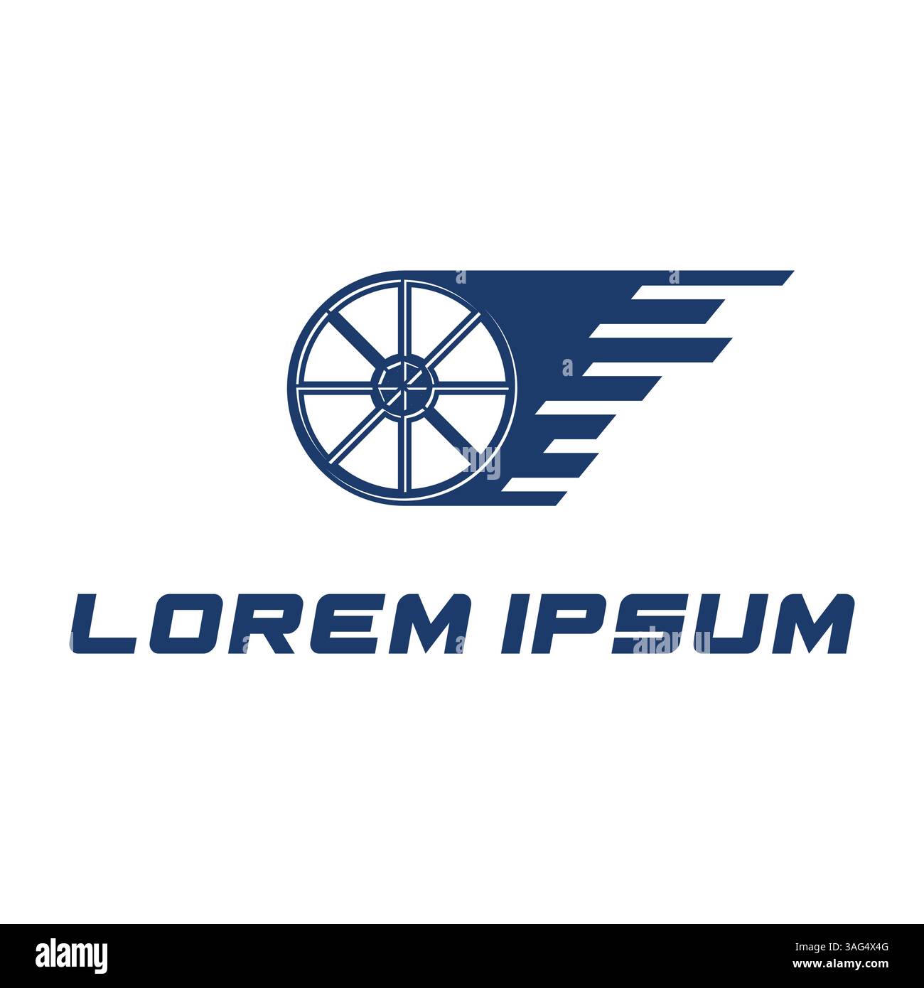 Quick Fast Running Alloy Wheel for Racing Custom Garage Design Stock ...