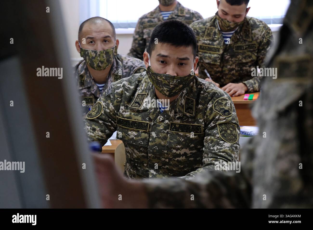 Training and special military exercises of the UN peacekeeping ...