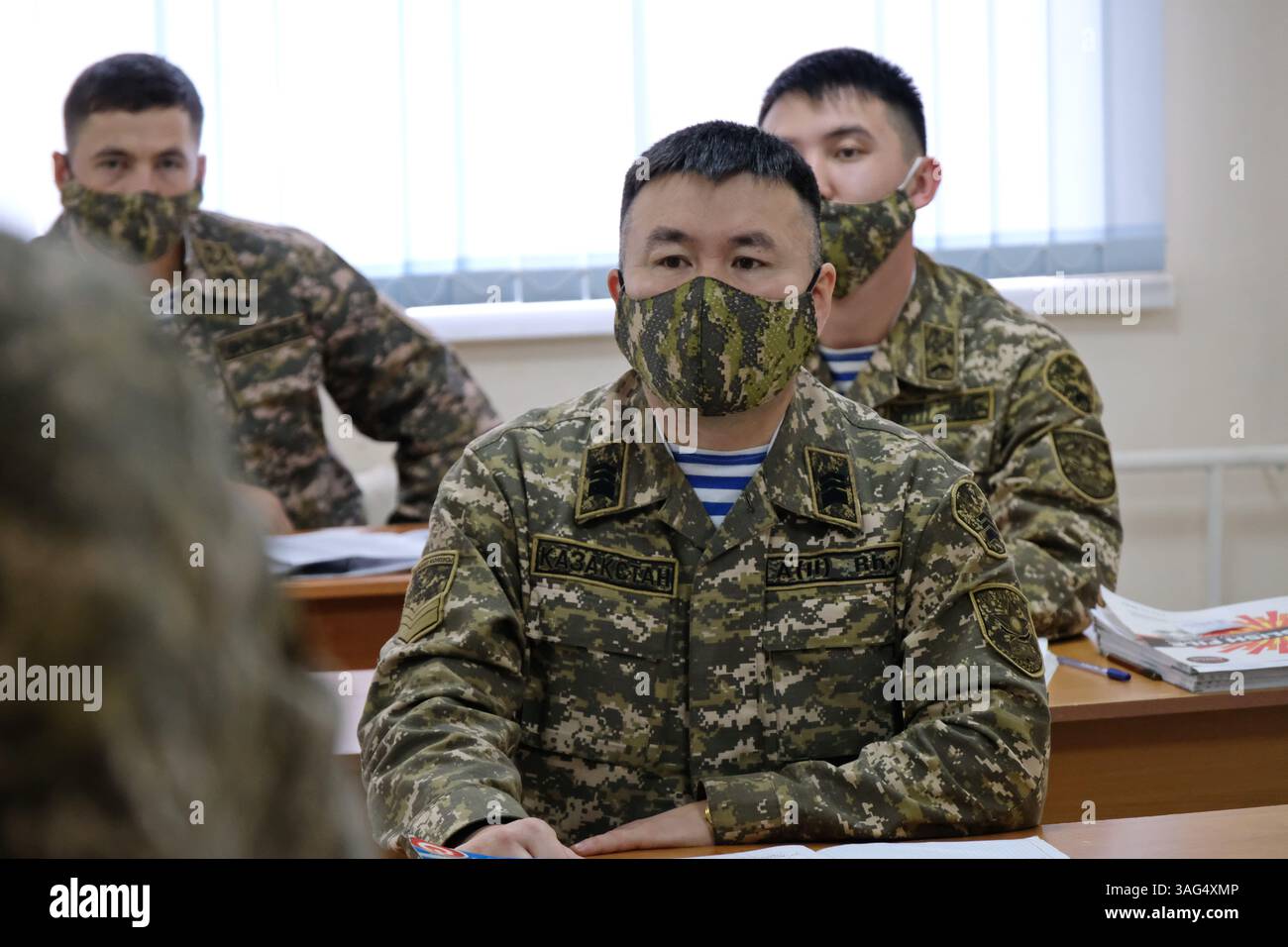 Training and special military exercises of the UN peacekeeping ...