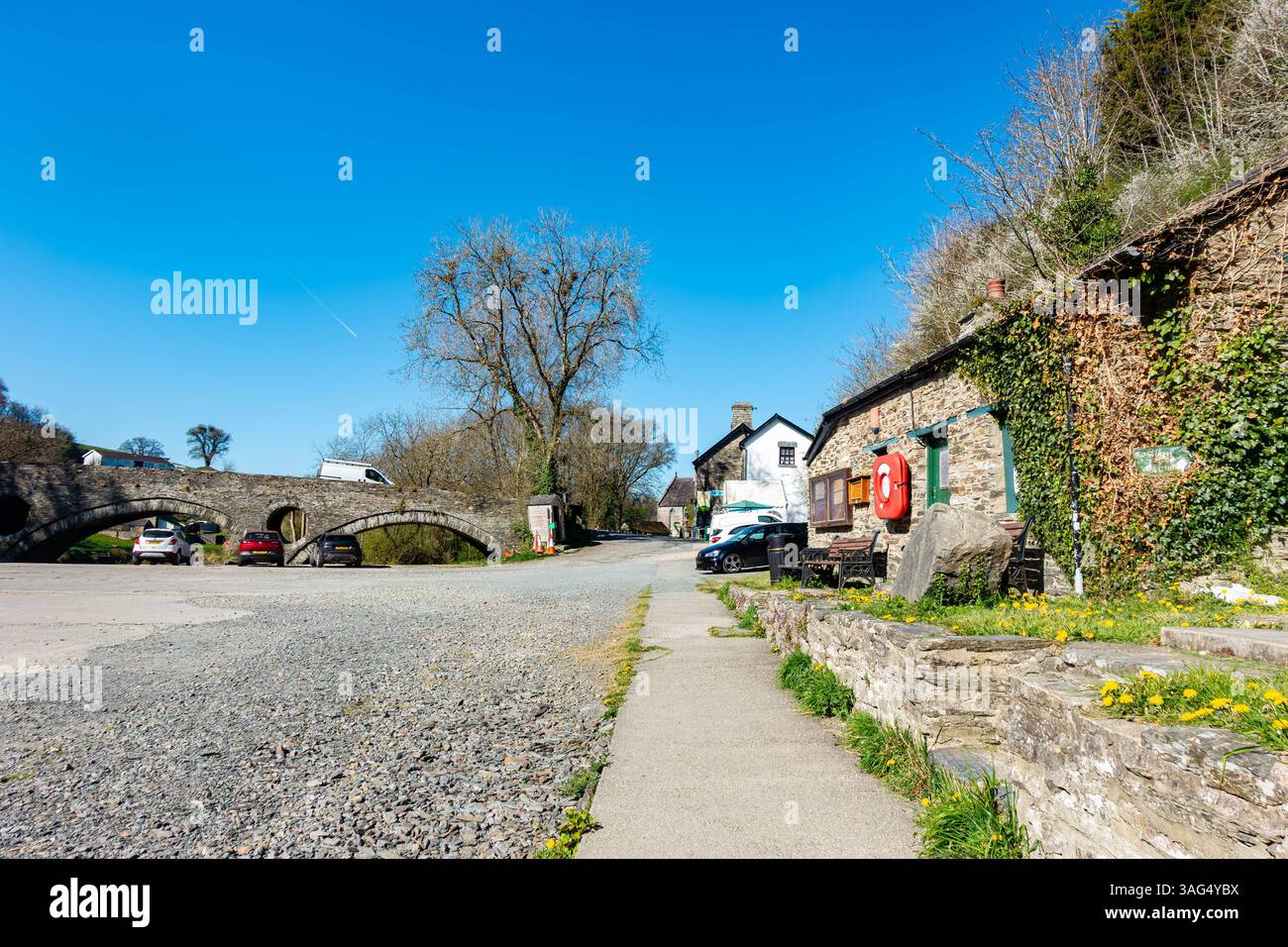 Cenarth falls hi-res stock photography and images - Alamy