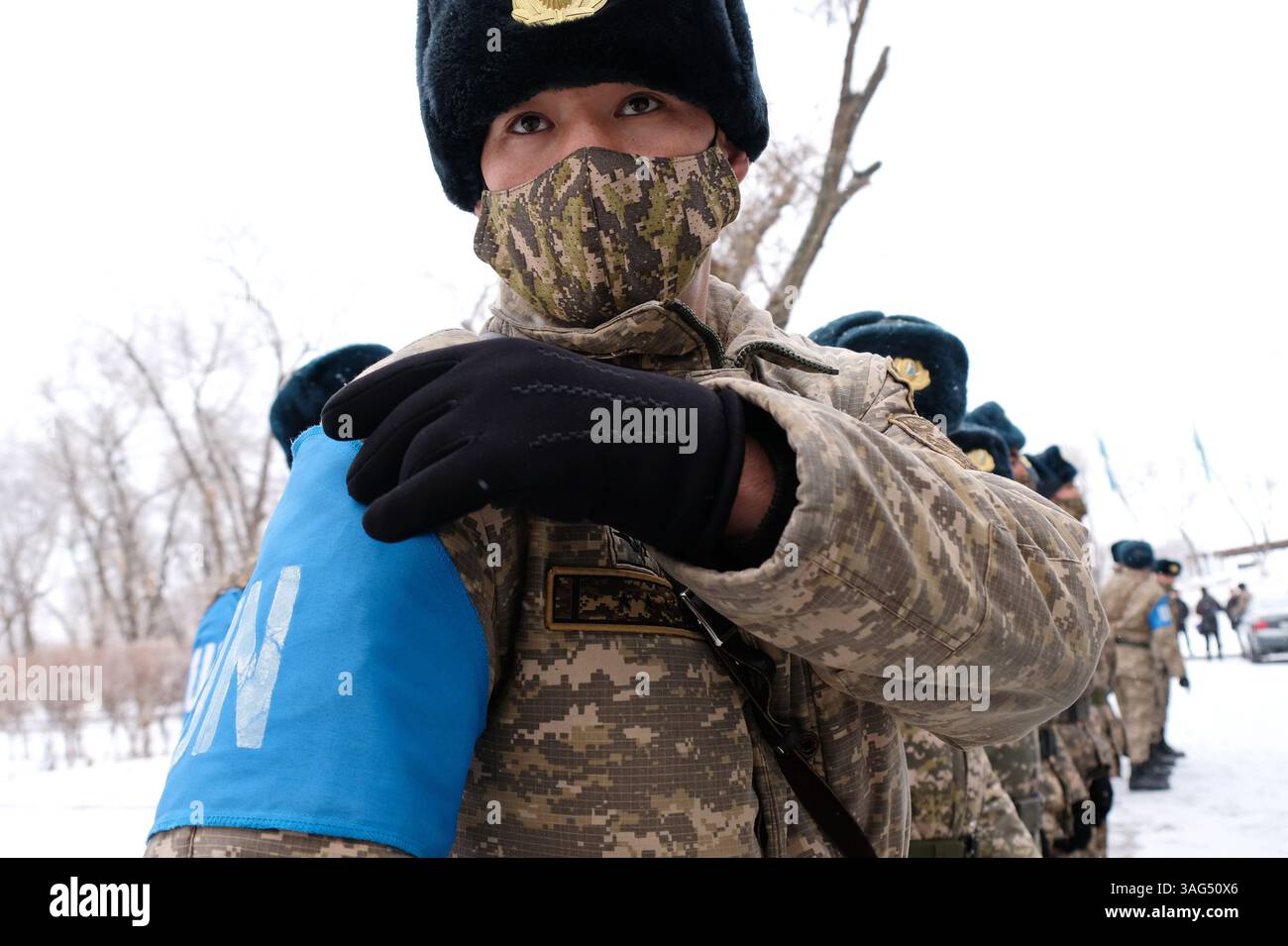 Training and special military exercises of the UN peacekeeping ...