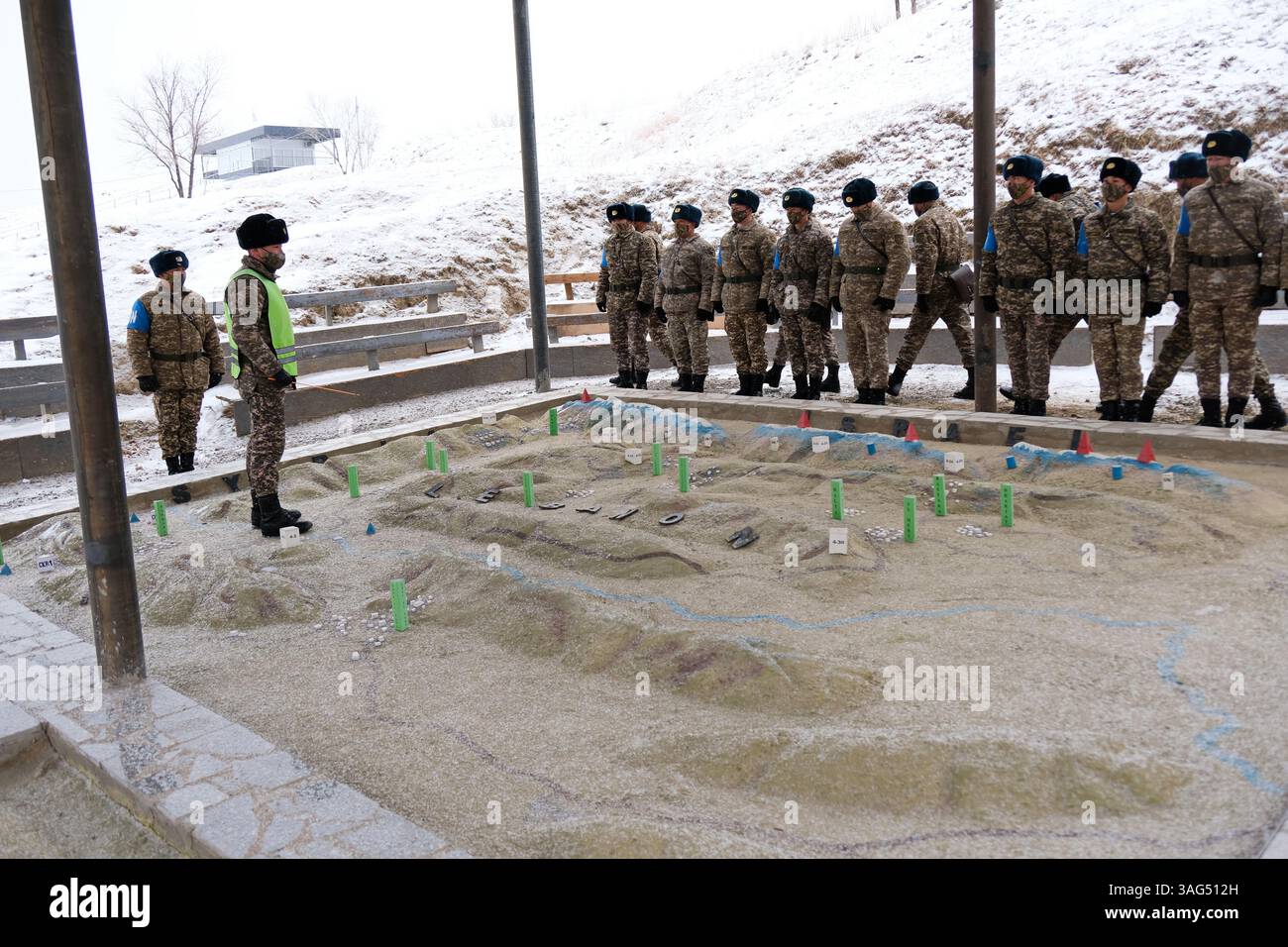 Training and special military exercises of the UN peacekeeping ...