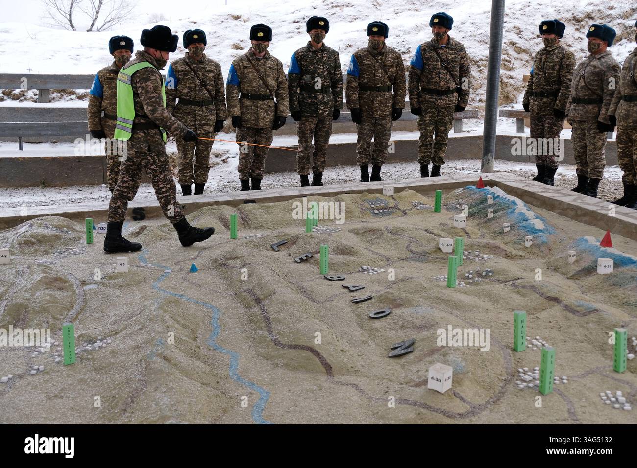 Training and special military exercises of the UN peacekeeping ...