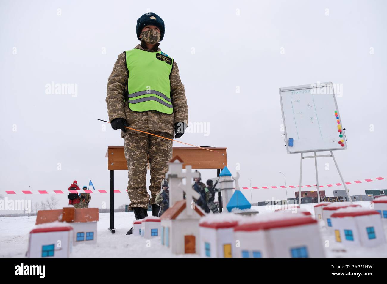 Training and special military exercises of the UN peacekeeping ...