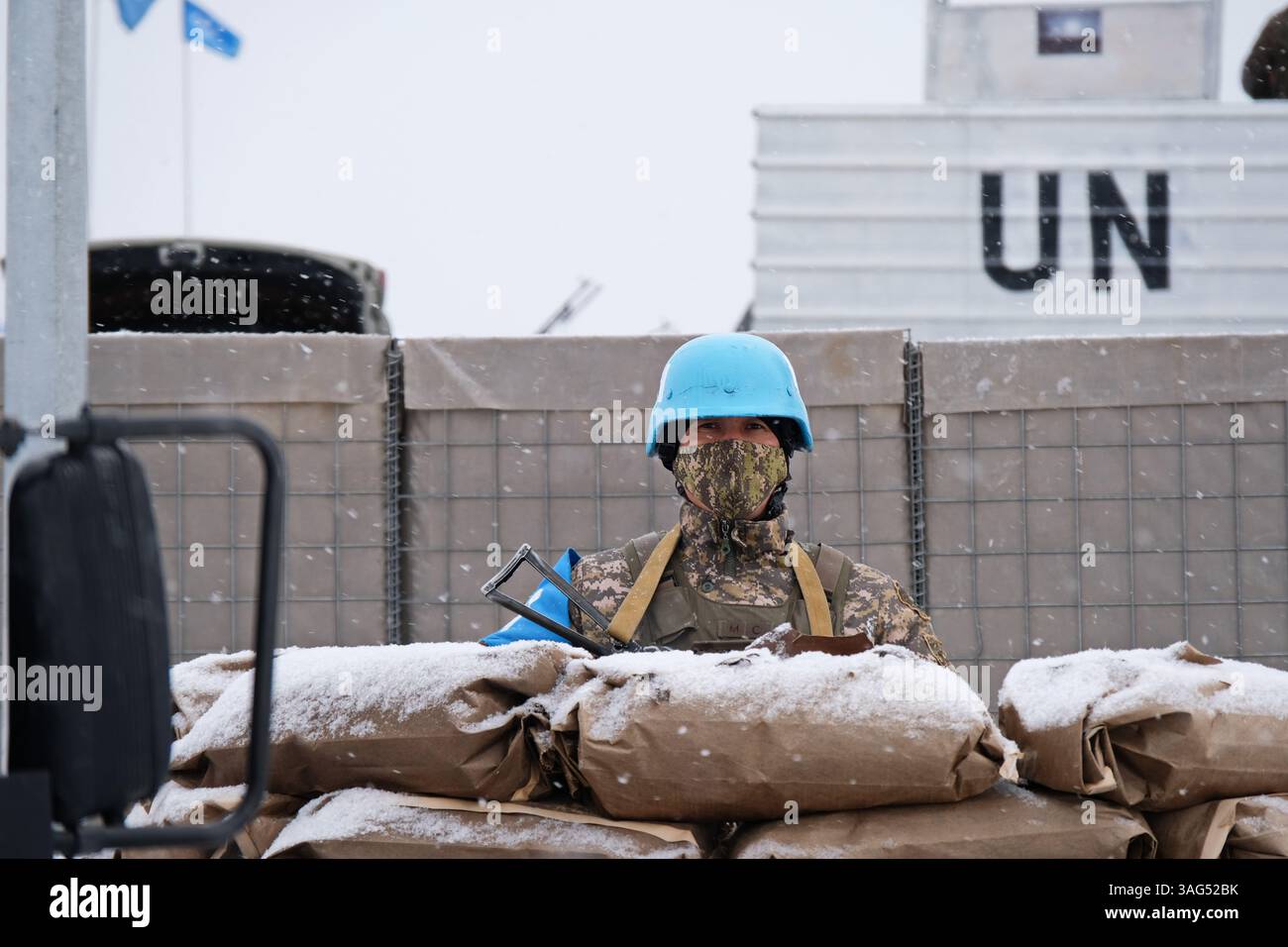 Training and special military exercises of the UN peacekeeping ...