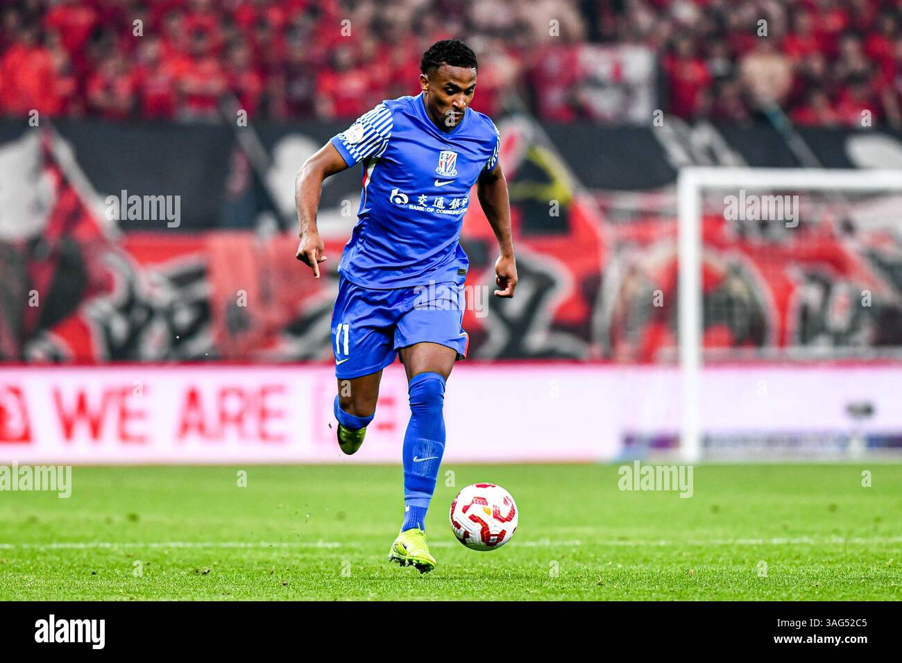 Shanghai Port Football Club 1-1 draw Shanghai Shenhua Football Club at ...
