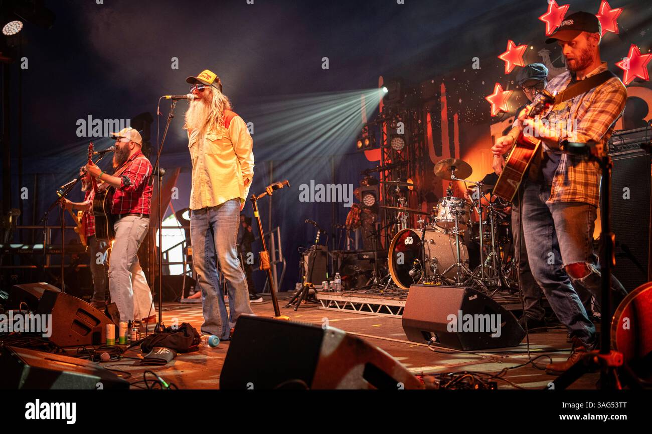 Swamp Truck country music band Stock Photo - Alamy
